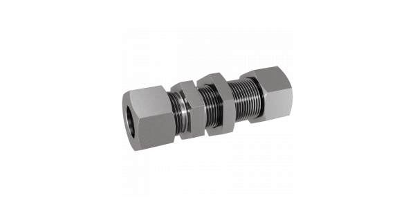 GSV-L/S - Straight bulkhead coupling, light and heavy duty series